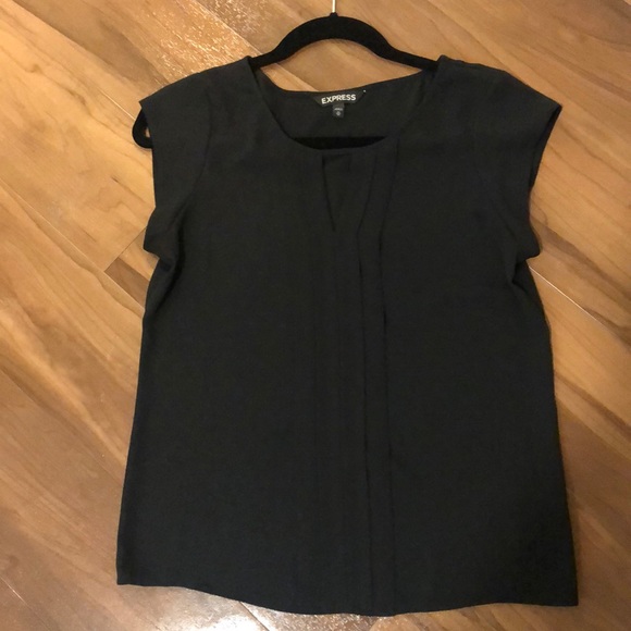 Express | Tops | Black Express Top For Work | Poshmark